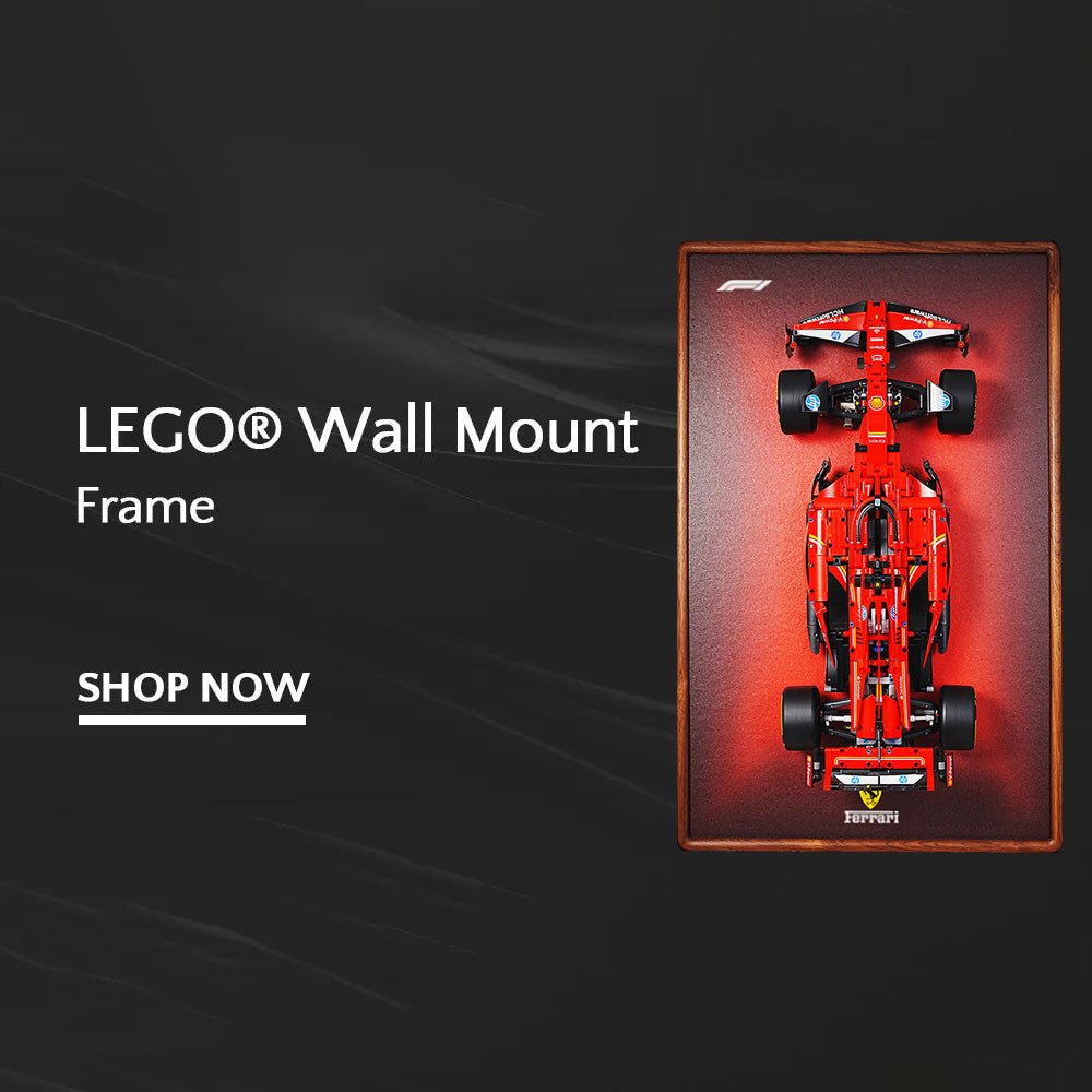 Buy LEGO F1 Wall Display Frame & Showcase – brickzonehub